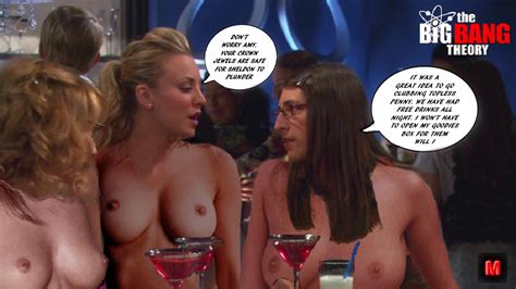 Post Amy Fowler Bernadette Wolowitz Fakes Kaley Cuoco Mayim