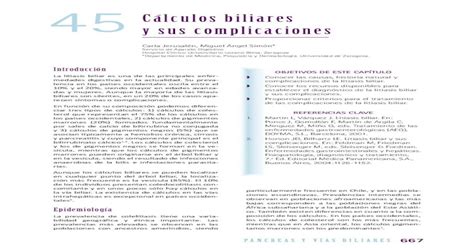 C Lculos Biliares Y Sus Complicaciones Biliares Son Silentes En