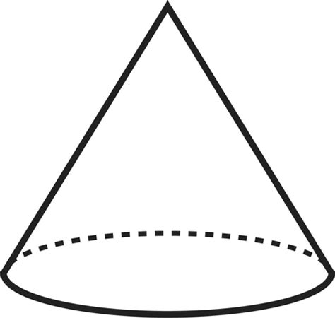Desenho De Cone Para Colorir Desenhos Para Colorir E Imprimir Gratis