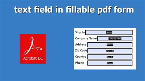 how to add text field box into fillable pdf form using adobe acrobat pro youtube