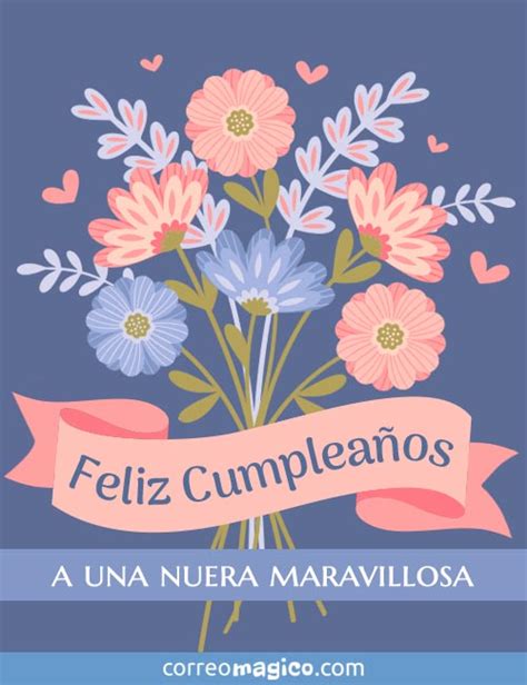 Tarjeta de Cumpleaños para mi Nuera para enviar por Whatsapp