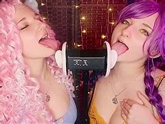 Aftynrose Asmr Twin Ear Licking Patreon Video Pornzog Free Porn Clips