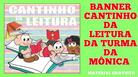 Recursos E Atividades Do Ledson Aldrovandi Banner Cantinho Da Leitura