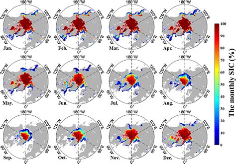 Spatial And Temporal Variations Of Arctic Sea Ice From 2002 To 2017