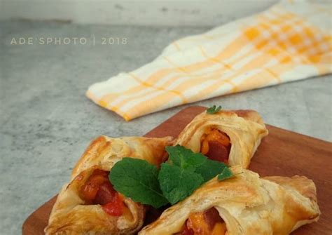 Resep Puff Pastry Isi Sosis Oleh Ni Made Sri Utami Cookpad