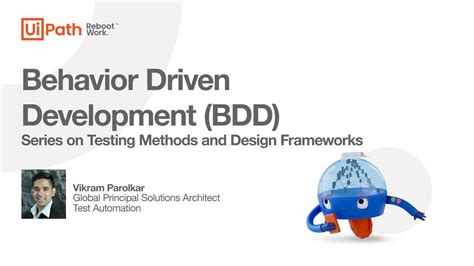 uipath test suite behavior driven development bdd youtube