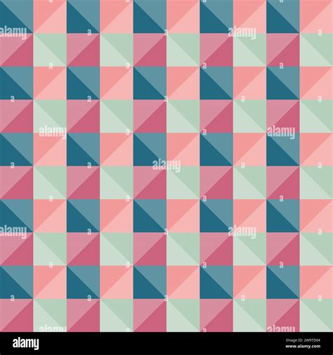 Geometric Pattern With Multi Color Mosaic Abstract Design Wallpaper