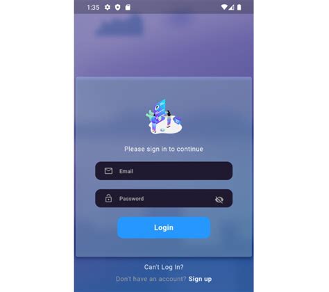 A Flutter Login Ui Screens With Animation Laptrinhx