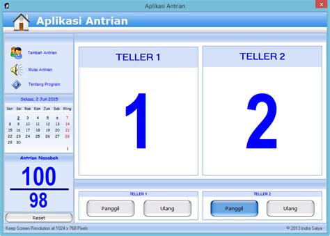 aplikasi antrian indra satya
