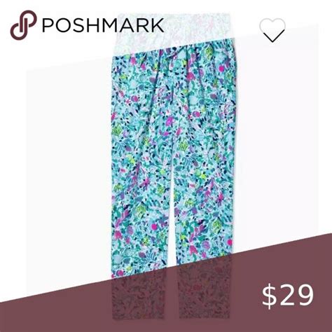 Lilly Pulitzer Mens 30 Inch Woven Pajama Pants In 2023 Lilly
