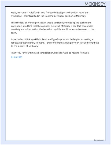 Cover Letter For Goldman Sachs Lazyapply