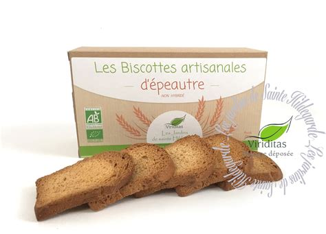 BISCOTTES GRAND EPEAUTRE BIO 280G Les Jardins De Sainte Hildegarde