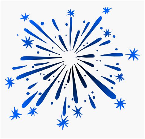 Fireworks Drawing Vector 5 Transparent Fireworks Svg Free HD Png