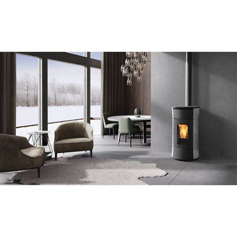 Poêle à granulés étanche Edilkamin CHERIE 11 EVO Air Tight C céramique