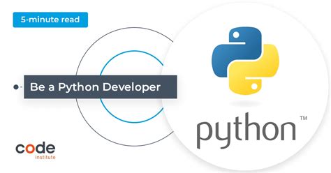 how to become a python developer code institute