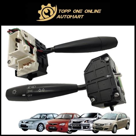 ORIGINAL PROTON WAJA SAGA BLM PERSONA GEN 2 TURN SIGNAL SWITCH