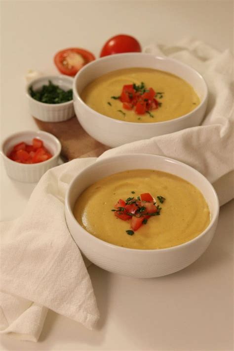 Sopa Cremosa De Couve Flor Assada