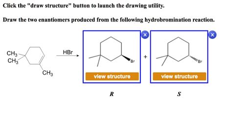 solved click the draw structure button to launch the drawing utility draw the two