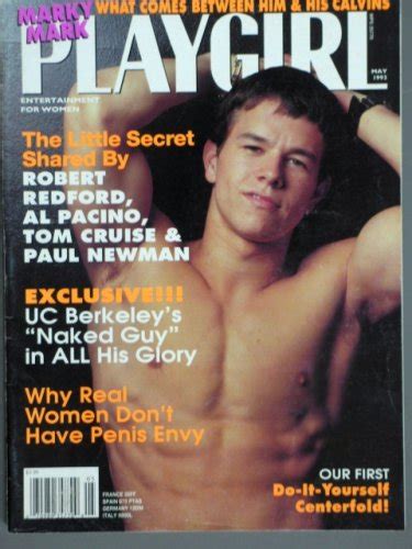Playgirl Magazine Issue Dated May 1993 Marky Mark Sexy Cover UC