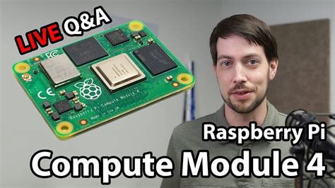 raspberry pi compute module 4 live qanda and demo youtube