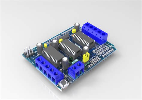 L D Motor Driver Stepper Servo Shield Expansion Board For
