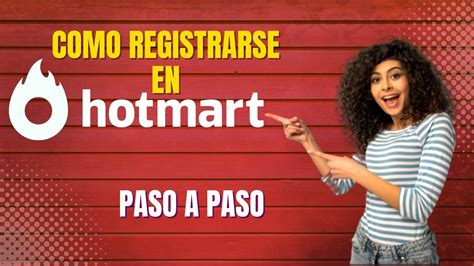 Como Registrarse En Hotmart PASO A PASO YouTube