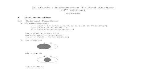 bartle introduction to real analysis solutions [pdf document]