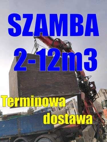 Szamba Zbiorniki 7m3 Betonowe Dwukomorowe Jednokomorowe Piwnica