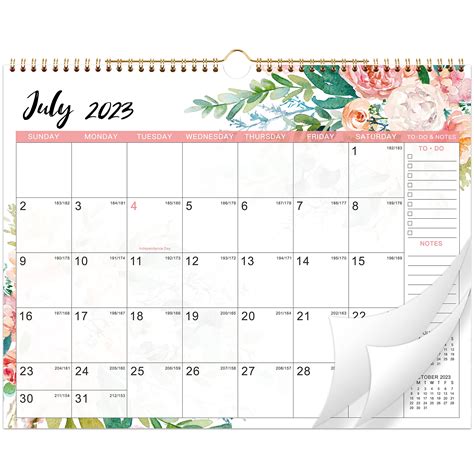 Wall Calendar Calendar Jul Dec