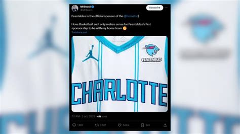 MrBeast Le YouTubeur Le Plus Suivi Au Monde Devient Le Sponsor D Une