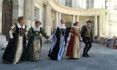 Festivité de cour au Château royal Ville de Blois