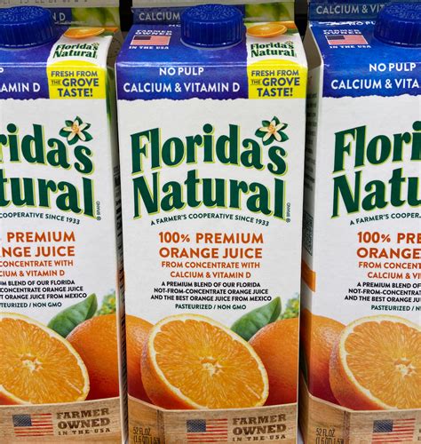 Pulp Fiction Floridas Natural Now Made With Orange Juice Concentrate