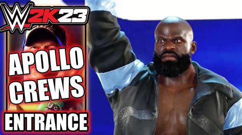 WWE 2K23 Apollo Crews Entrance Cinematic YouTube