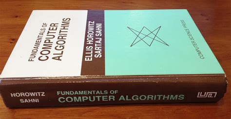 fundamentals of computer algorithms by sartaj sahni pdf