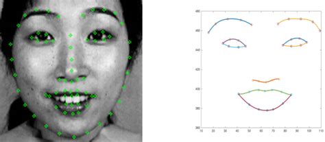figure 2 from a facial expression recognition method based on cubic spline interpolation and hog