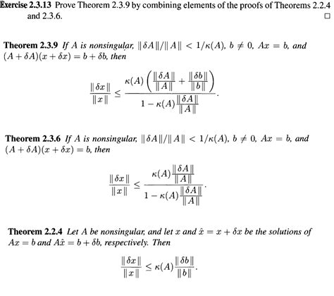 solved prove theorem 2 3 9 by combining elements of the