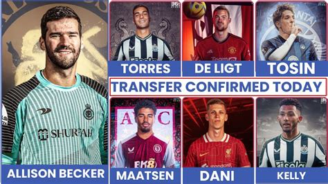 LATEST CONFIRMED TRANSFERS SUMMER 2024 TRANSFER NEWS RUMOURS AND