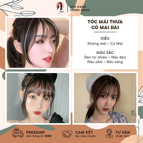 20 mẫu Tóc mái thưa mai dài sang trọng và thanh lịch
