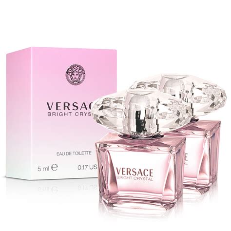 Versace 凡賽斯 香戀水晶女性淡香水小香 5ml X2入 PChome 24h購物