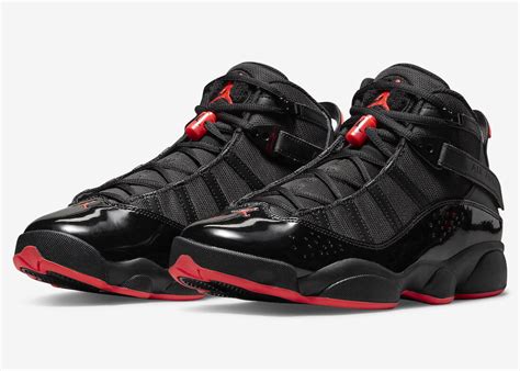Air Jordan Rings Shoes Black Infrared Patent Men S Sizes
