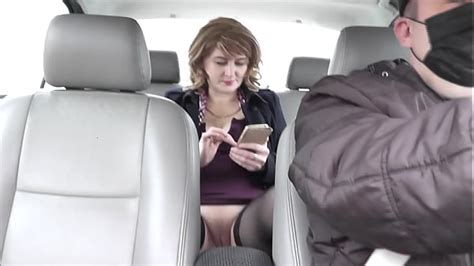 XNXX In Public Under Skirt Without Panties Taxi Driver Transports In