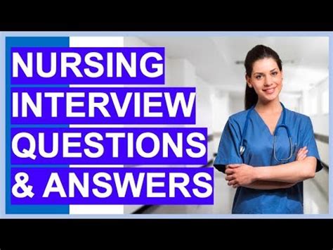 NURSING INTERVIEW Questions And Answers How To PASS A Nurse Interview