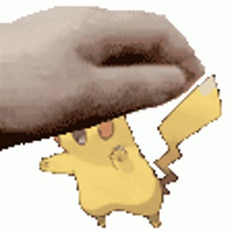 Pikachu Petpet Sticker Pikachu Petpet Discover Share Gifs
