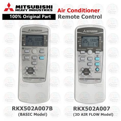 Original Mitsubishi Heavy Industries Air Con Remote Control
