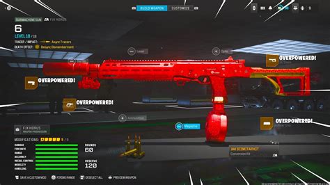 The NEW NO RECOIL FJX HORUS In MW3 Best Class Setup YouTube