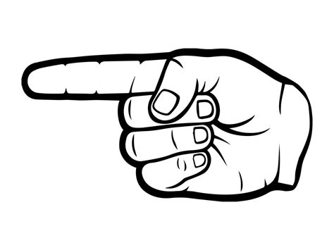Pointing Finger 3 SVG Pointing Finger SVG Pointing Hand SVG Pointing