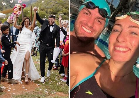 First Look Tatjana Schoenmaker Weds Rachel Kolisis Brother Photos