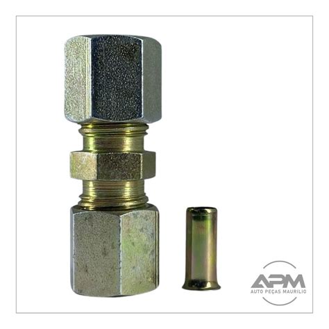 Kit Un Uni O Emenda Porca Anilha Compress O Tubo Mm Contec