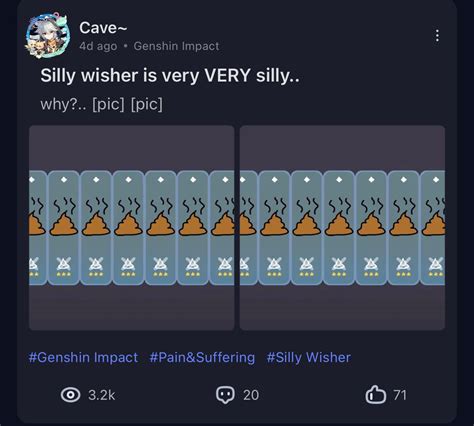 My Most Liked Post Hoyolab