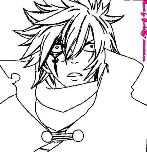 Coloriages Jellal Fernandes Fairy Tail Coloriages Gratuits Imprimer